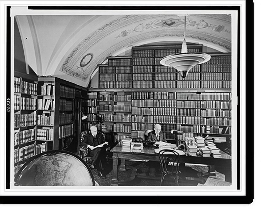 Historic Print, [Sen. Harold H. Burton and Sen. Carl Hayden in the ...