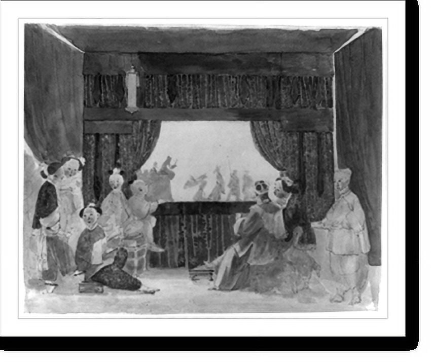 Historic Print, Shadow play, 18" x 24" - Walmart.com
