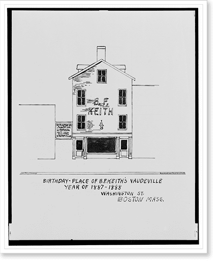 Historic Print, [Shubert Apollo Theatre (formerly B.F. Keith's Theatre ...