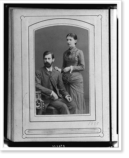 Historic Print, [Sigmund Freud and his wife, Martha (Bernays), three ...