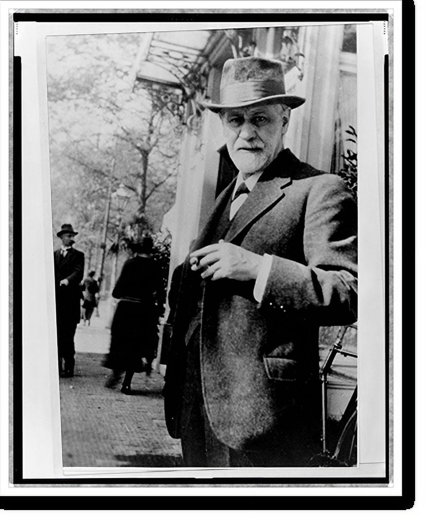 Historic Print, [Sigmund Freud, half-length portrait, facing left ...