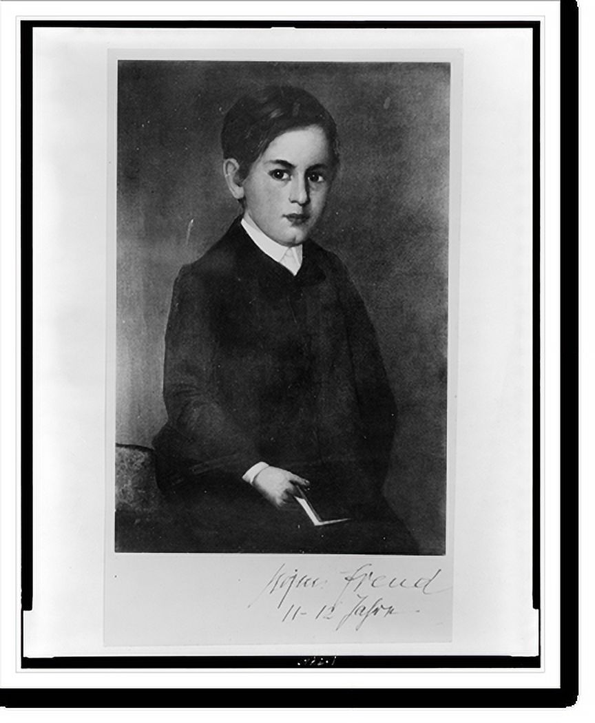 Historic Print, [Sigmund Freud, three-quarter length portrait, seated ...