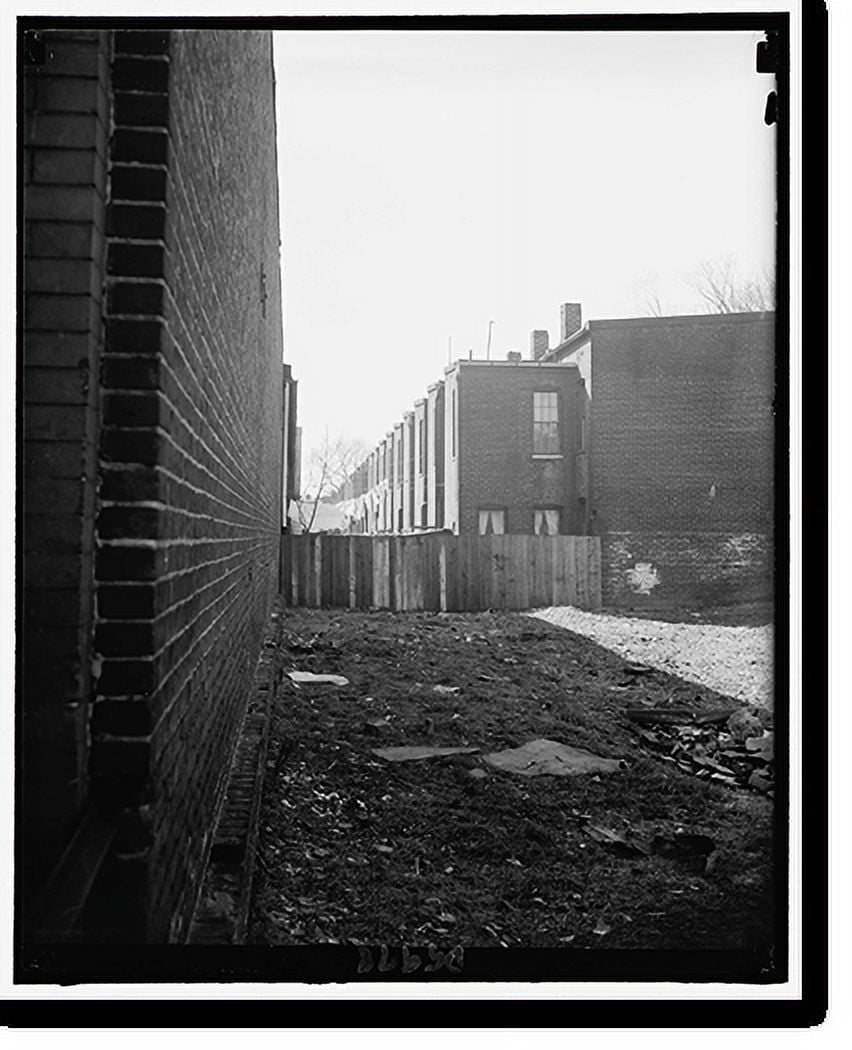 Historic Print, Slums, 18" x 24" - Walmart.com