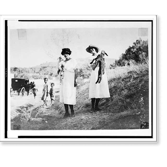 Historic Print, [Solita Solano and Janet Flanner, near Knossus, Crete ...