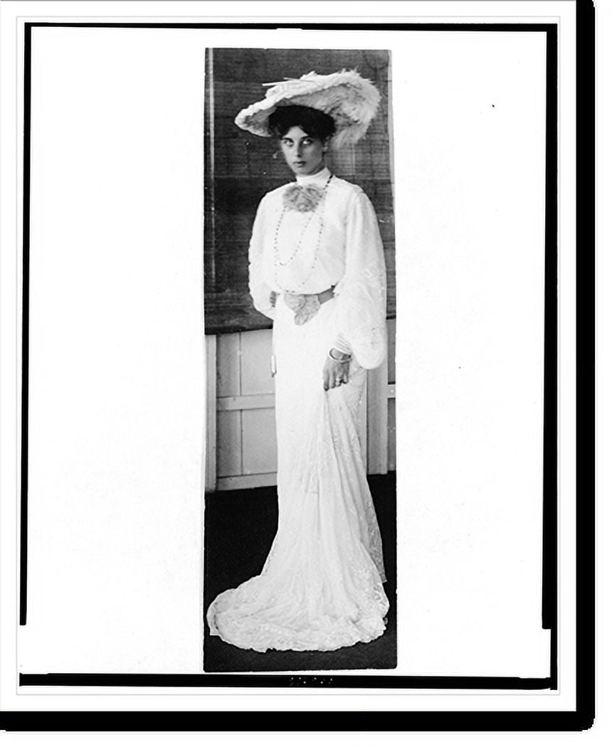 Historic Print, [Solita Solano, full-length portrait, standing, facing ...