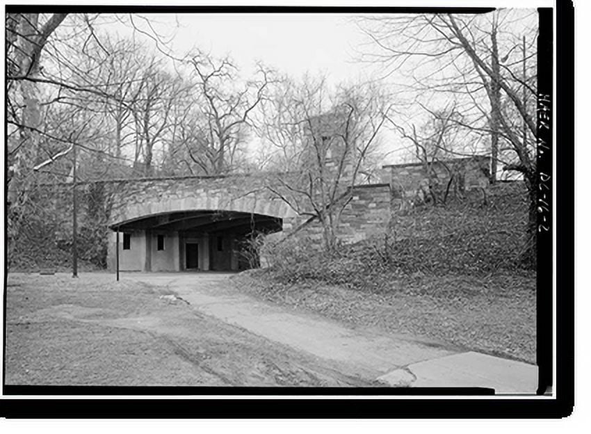 Historic Print, South Waterside Drive Overpass, Southbound Access Ramp ...
