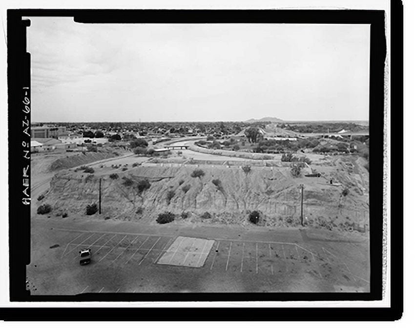 Historic Print, Southern Pacific Railroad Water Settling Reservoir ...