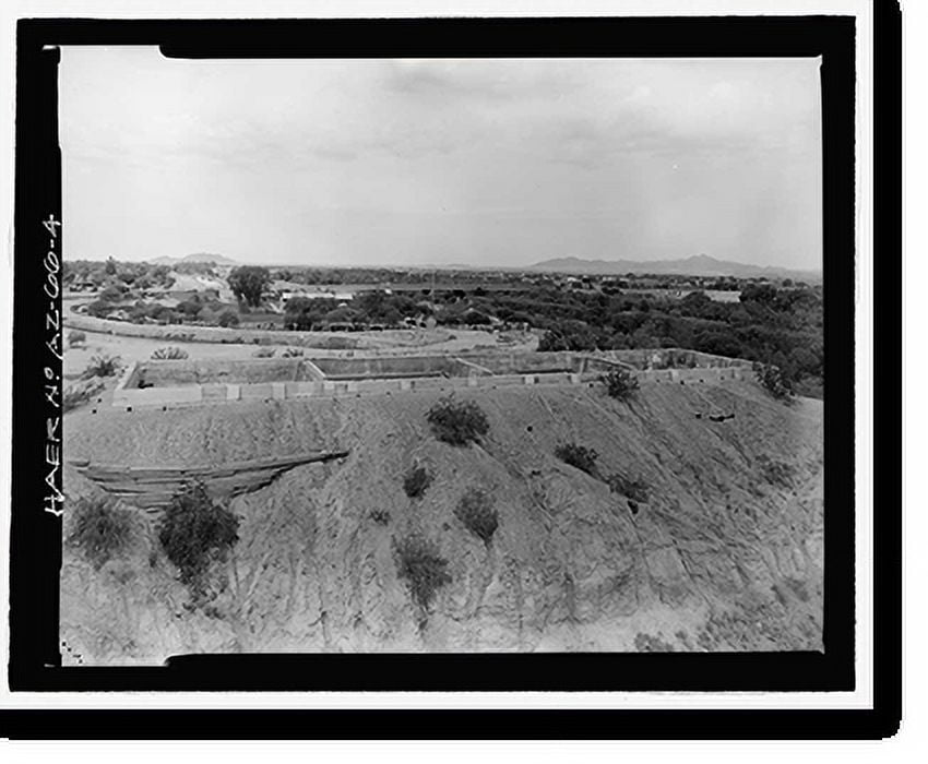 Historic Print, Southern Pacific Railroad Water Settling Reservoir ...