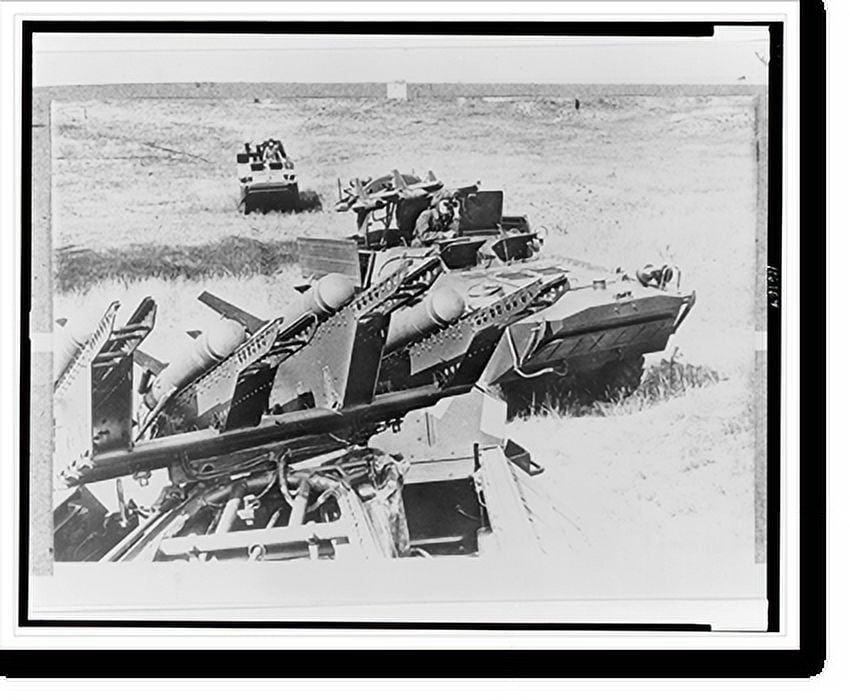 Historic Print, Soviet artillerymen training Antitank directed rocket ...