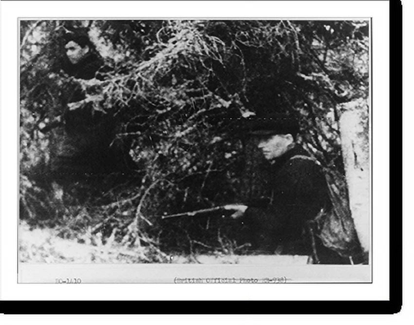 Historic Print, [Soviet guerrilla activity in Russia, WWII: 2 ...