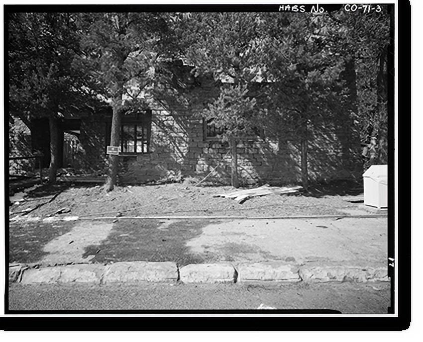 Historic Print, Spruce Tree Terrace, Chapin Mesa, Mesa Verde National ...