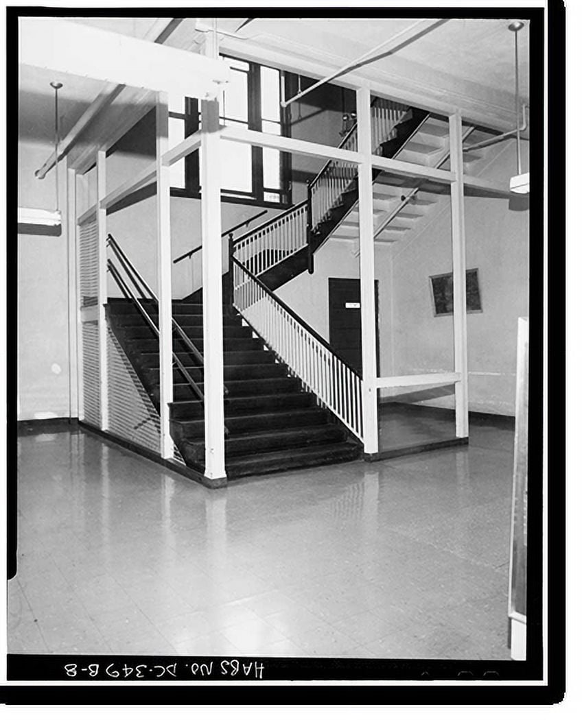Historic Print, St. Elizabeths Hospital, C Building (No. 73), 2700 ...