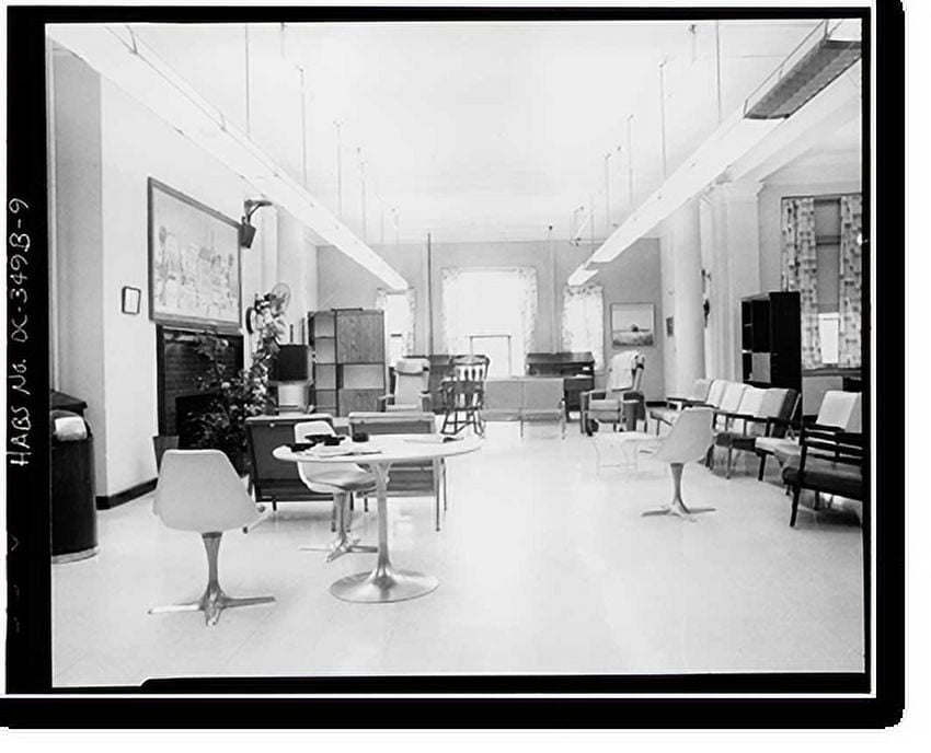 Historic Print, St. Elizabeths Hospital, C Building (No. 73), 2700 ...