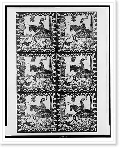 Historic Print, St. George and the dragon.by Raymond Taylor, 12 years ...