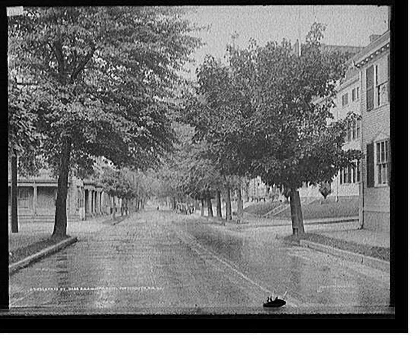 Historic Print, State St. [Street], near Rockingham Hotel, Portsmouth ...