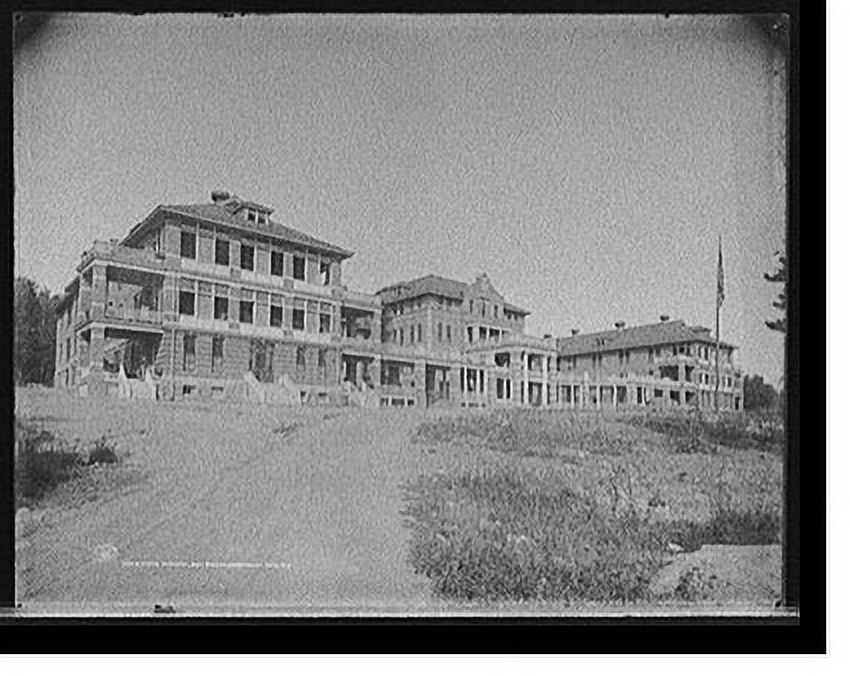 Historic Print, State hospital [i.e. Ray Brook Sanatorium], Ray Brook ...