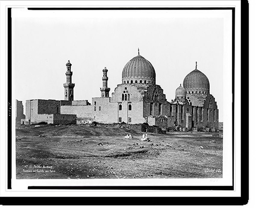 Historic Print, Sultan Barkouk. Tombeau de Calife au Caire.P. Sebah ...