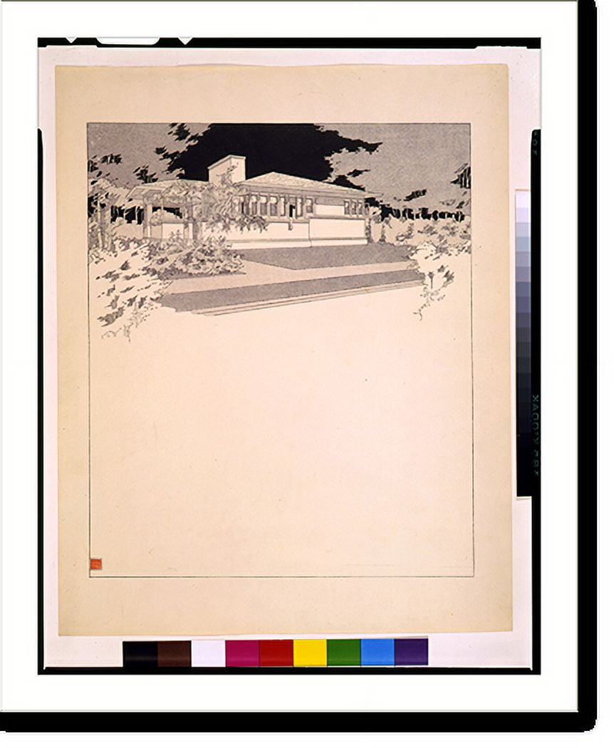 Historic Print, [System of prefabricated houses (American System-Built ...