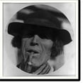 Historic Print, [Tatra mountaineer smoking pipe; head; Poland], 18" x ...