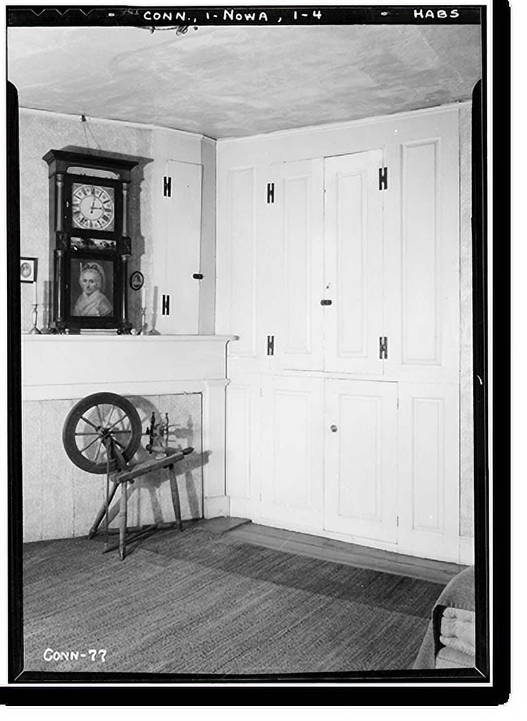Historic Print, Taylor Sherman House, 89 Main Street, Norwalk ...