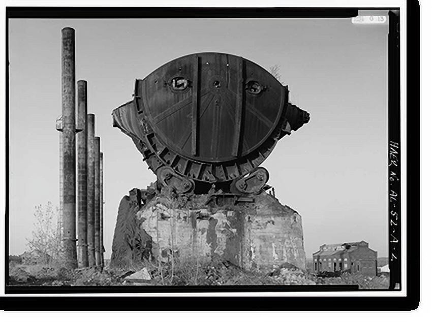 Historic Print, Tennessee Coal & Iron Company, Ensley Works, Open ...