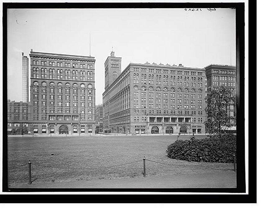 Historic Print, The Auditorium and annex, Chicago, 16" x 20" - Walmart.com