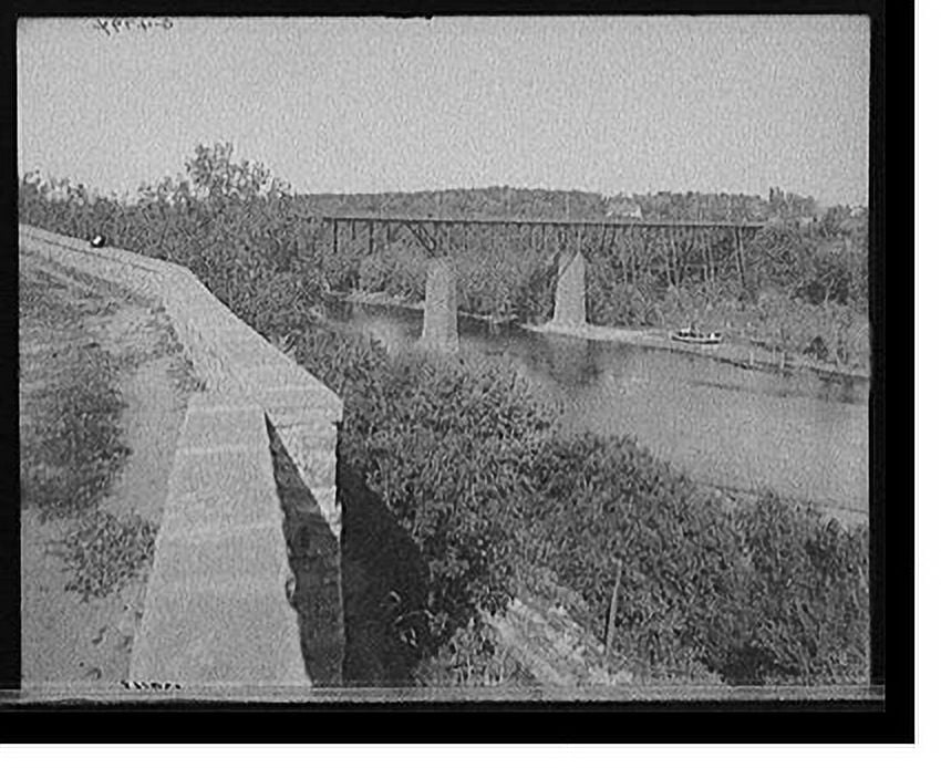 Historic Print, [The Bridge from east parapet, Fort Snelling, Minn ...