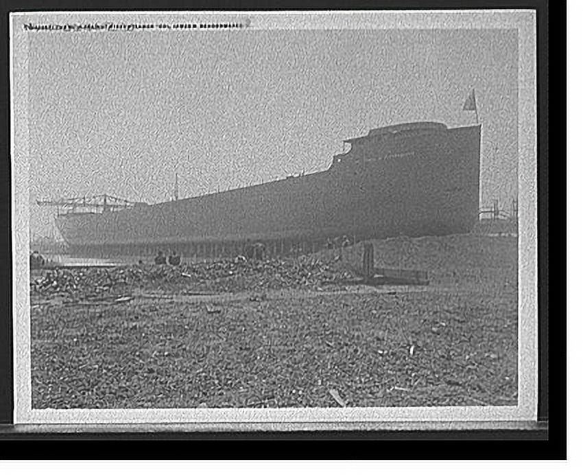Historic Print, The Bulk freight steel steamer Col. James M ...