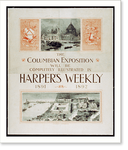 Historic Print, The Columbian Exposition will be completely illustrated ...