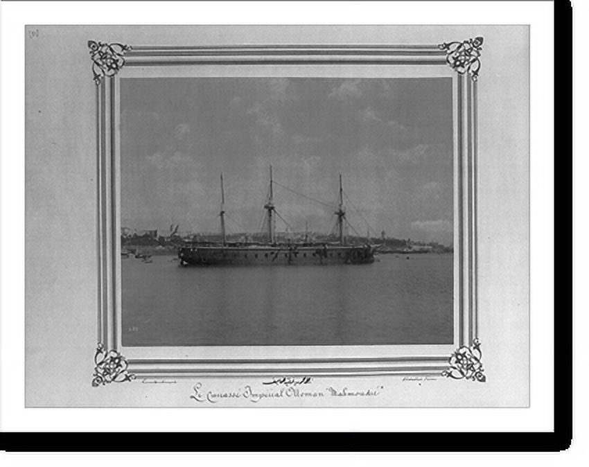 Historic Print, [The Imperial Ironclad Frigate Mahmudiye ...