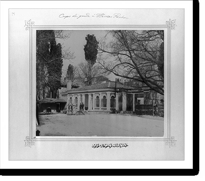 Historic Print, [The Imperial Police Station in Haydarpasa], 18" x 24 ...