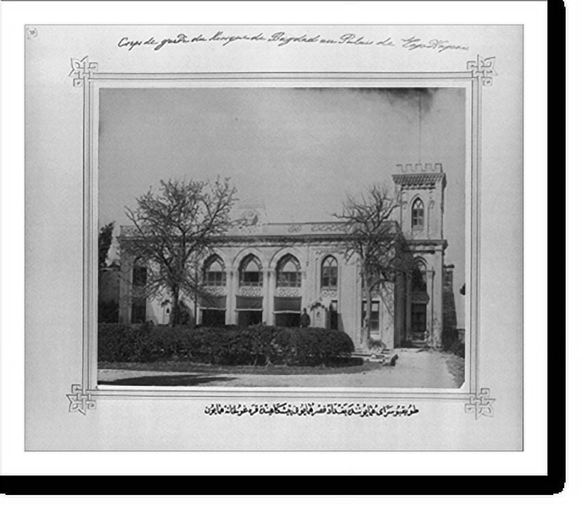 Historic Print, [The Police Station in the front of the Imperial ...