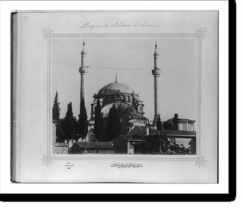 Historic Print, [The Selimiye Camii (mosque) in Üsküdar].Lieutenant ...
