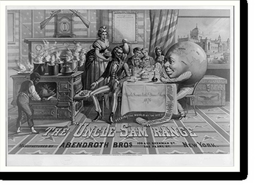 Historic Print, The Uncle Sam" range", 16" x 20" - Walmart.com