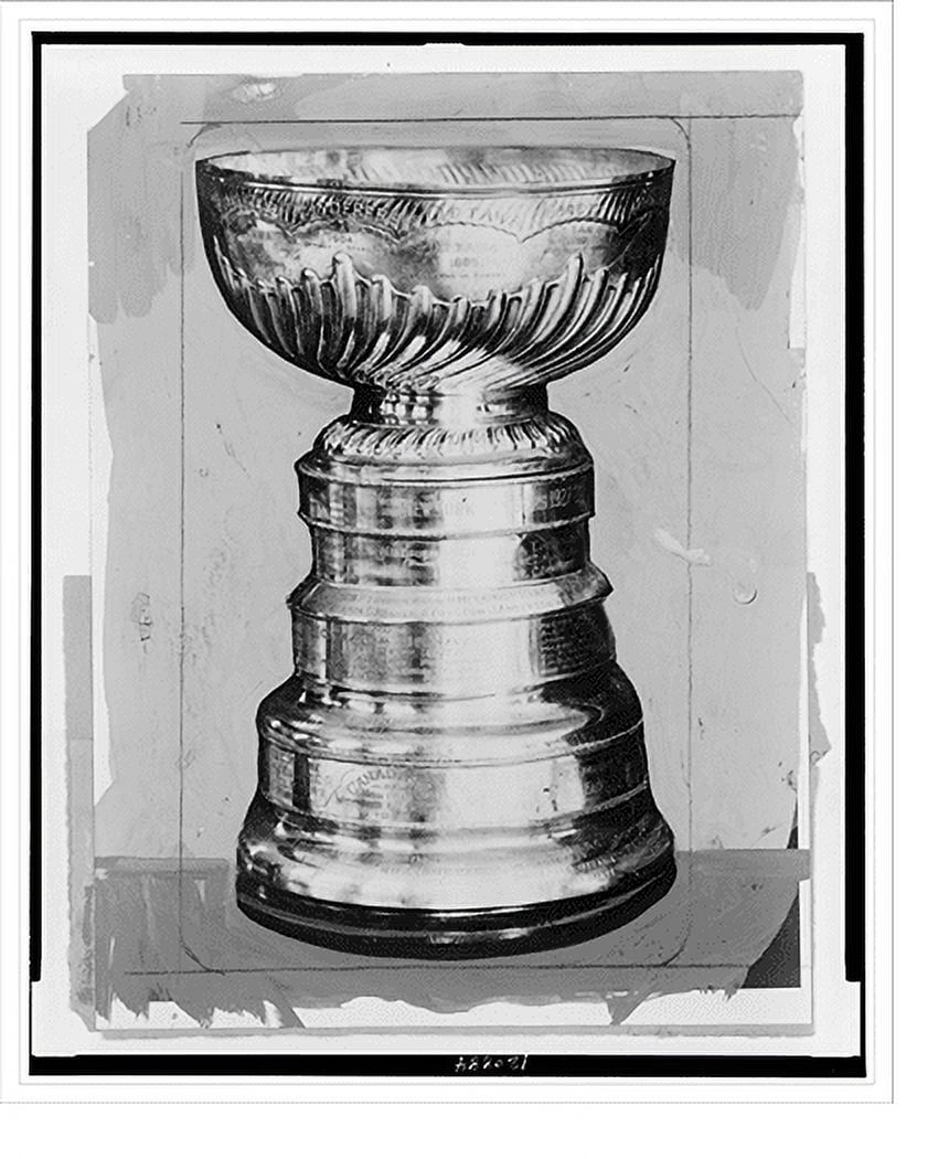 Historic Print, The famous Stanley Cup, emblematic of the World's ...