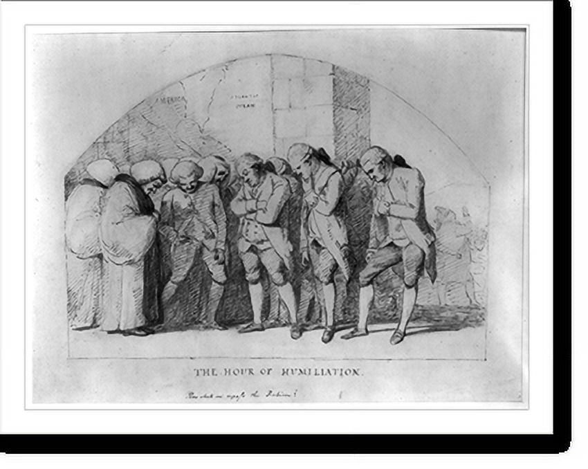 Historic Print, The hour of humiliation - how shall we repass the ...
