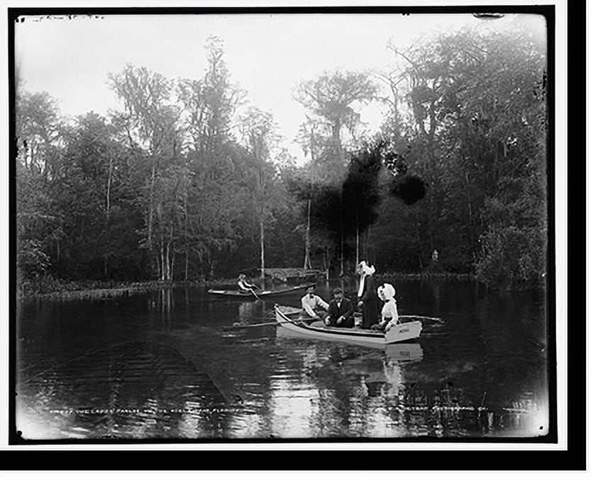 Historic Print, The ladies' parlor on the Ocklawaha [sic], Florida, 16 ...