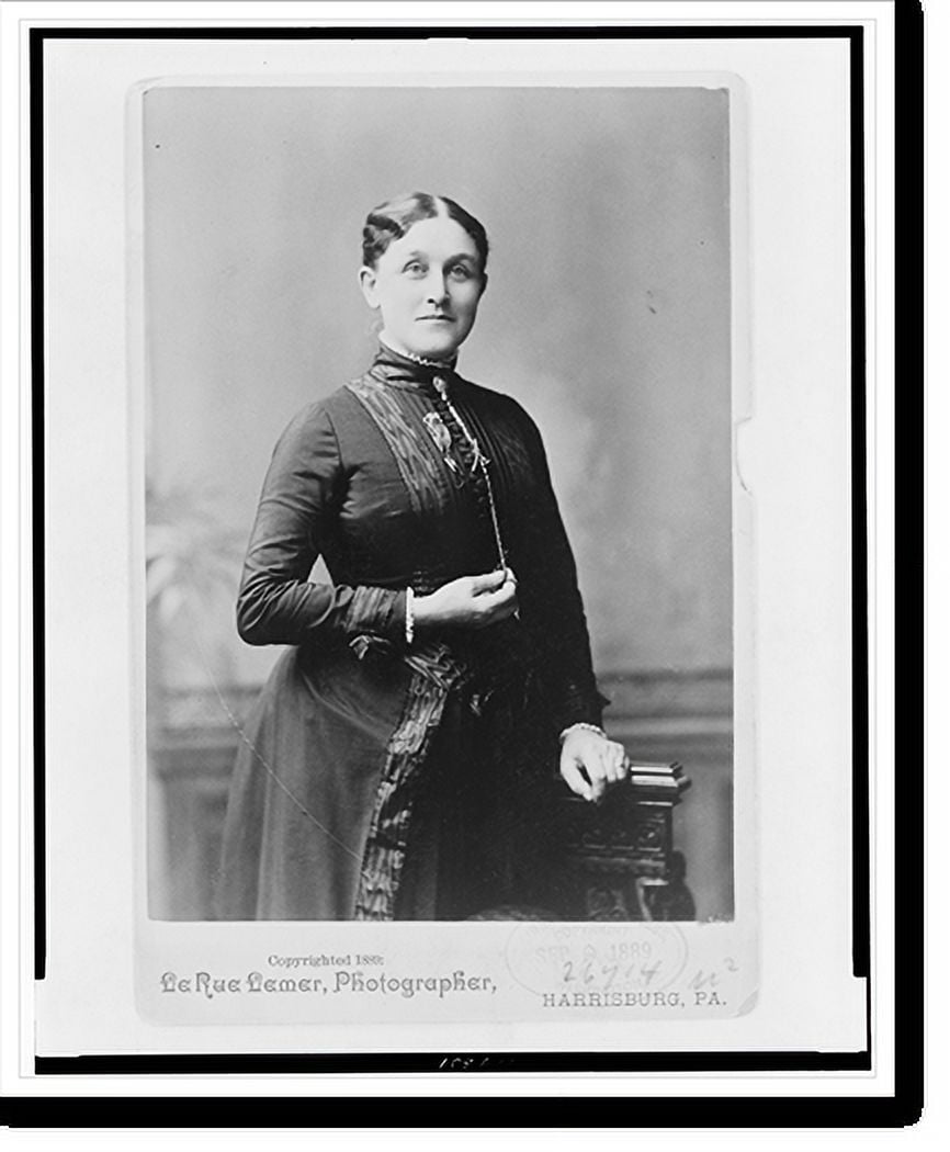 Historic Print, The loyal girl of Winchester, Miss Rebecca M. Wright ...