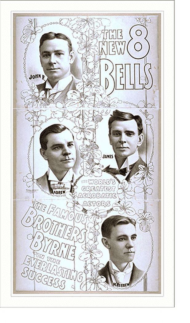 Historic Print, The new 8 bells the famous Brothers Byrne in the ...