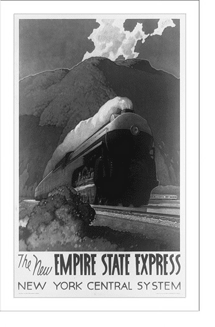 Historic Print, The new Empire State Express, New York Central System ...