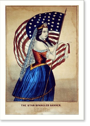 Historic Print, The star spangled banner - 2, 18" x 24" - Walmart.com