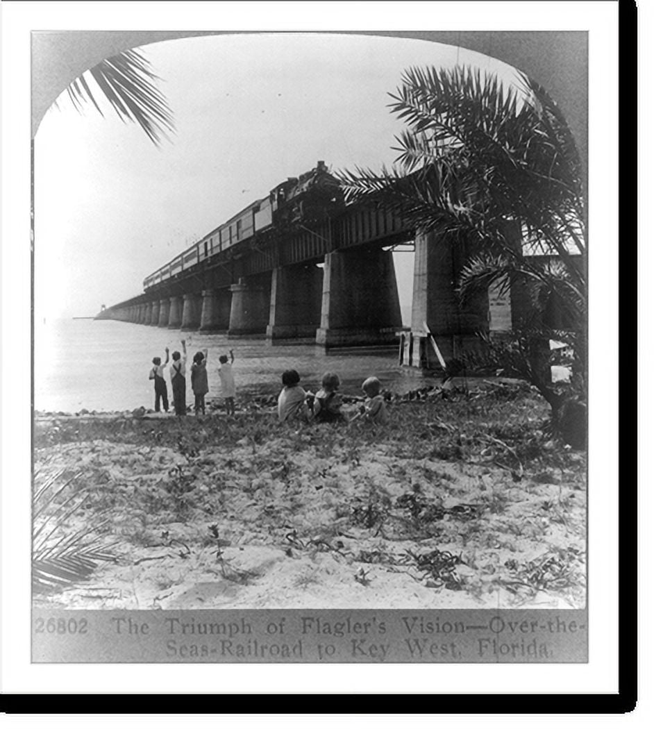 Historic Print, The triumph of Flagler's vision - Over-the-Seas ...