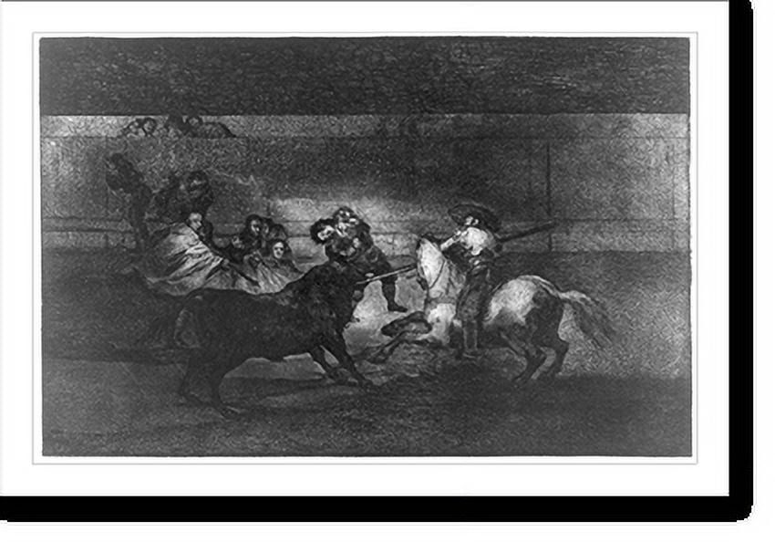 Historic Print, [The unfortunate death of Pepe Illo (no. 2); Bullfight ...