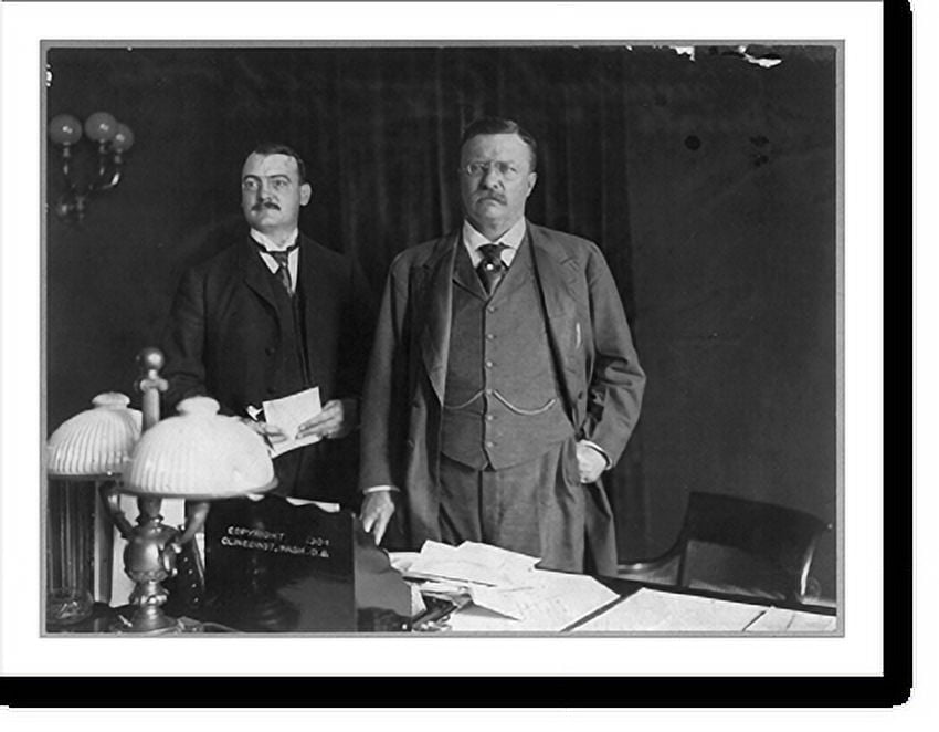 Historic Print, [Theodore Roosevelt, Pres. U.S., half length, standing ...