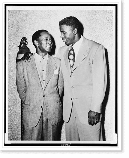 Historic Print, [Theodore Ward, author of the play Our Lan', with ...