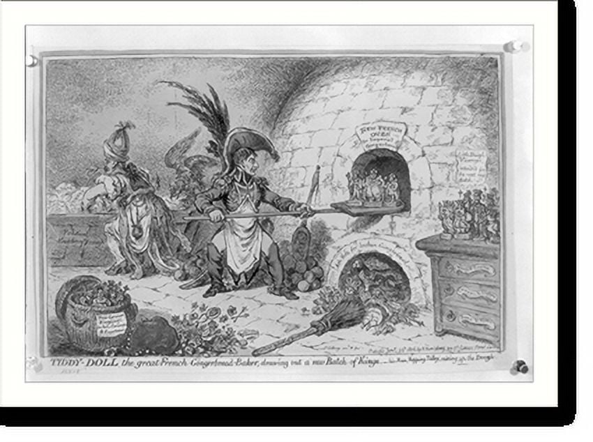 Historic Print, Tiddy-Doll, the great French gingerbread-baker; drawing ...