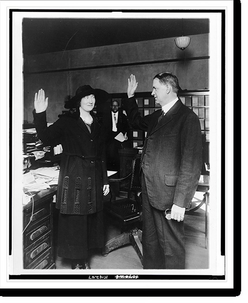 Historic Print, Training a policewoman. The newest recruit to the ...