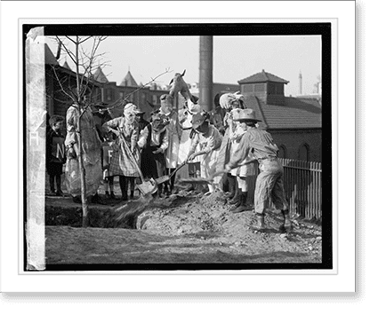 Historic Print, Tree planting [...] 5/20, 16" x 20" - Walmart.com