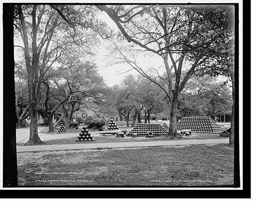 Historic Print, Trophy Park, Fort Monroe, Va., 18" x 24" - Walmart.com