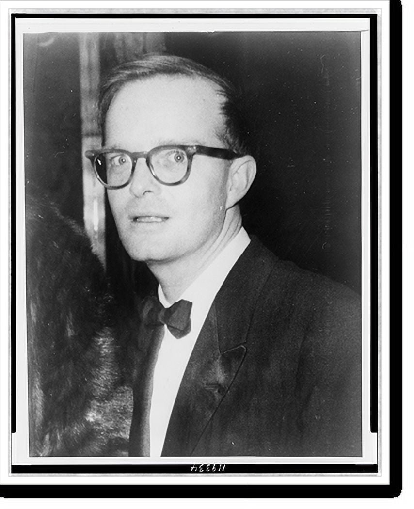 Historic Print, [Truman Capote, head-and-shoulders portrait, facing ...